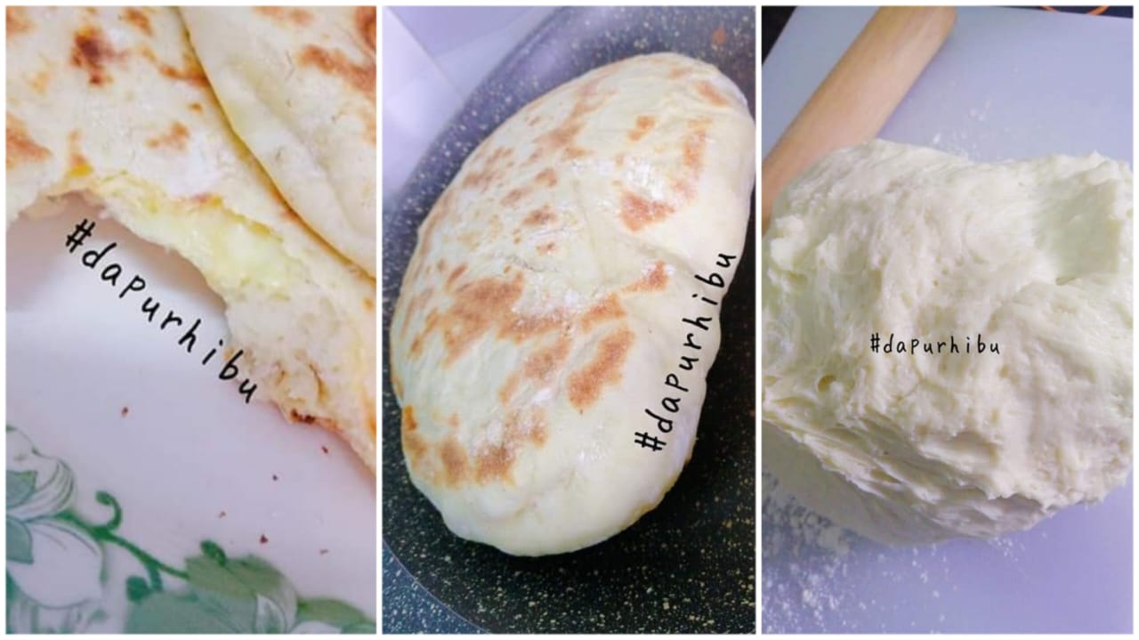 Resepi Roti Nan Gebu Simple Sangat. Bubuh Cheese Lagi Sedap - Arus Perdana