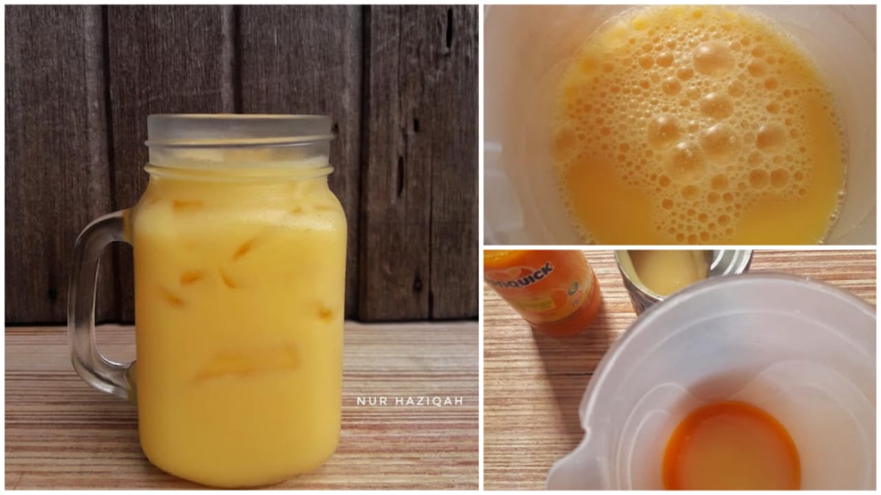 Cara Buat Air Oren Paling Sedap. Cuma Guna 2 Bahan Je, Ala-Ala Oren ...