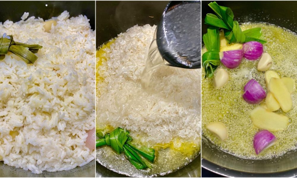 Cara Masak Nasi Ayam Yang Gebu, Sedap & Wangi. Makan Nasi Saja Pun ...