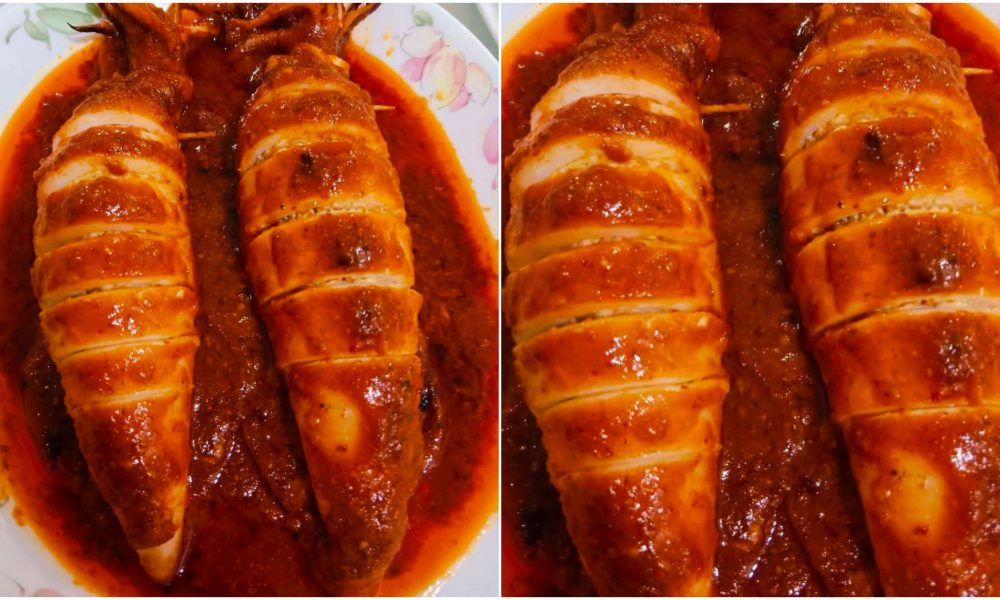 Resipi Sotong Sumbat Percik Padat Dengan Inti - Arus Perdana
