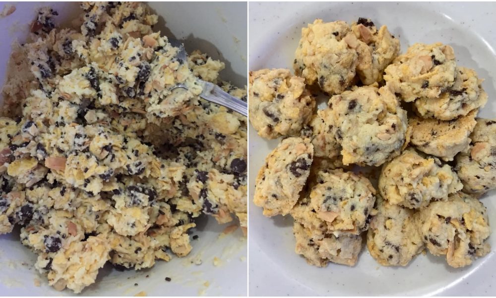 Resepi Biskut Cornflakes Crunchy Chocolate Chips - Arus Perdana