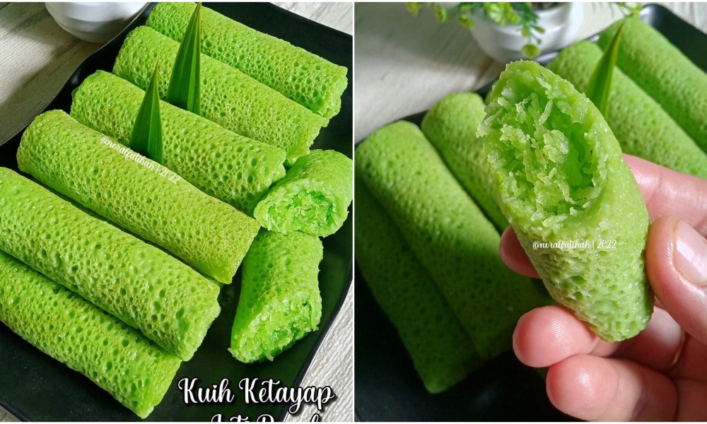 Resepi Kuih Ketayap Inti Kelapa Pandan Mudah Dan Sedap - Arus Perdana